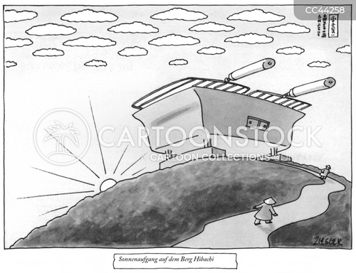 Cartoons und Karikaturen mit Hibachi