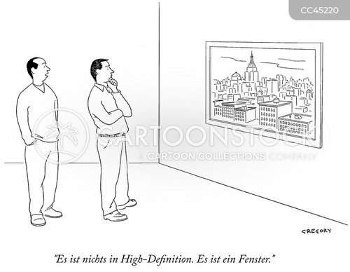 Cartoons und Karikaturen mit High Def