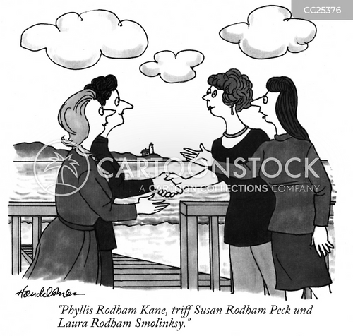 Cartoons und Karikaturen mit Ehemalige First Lady