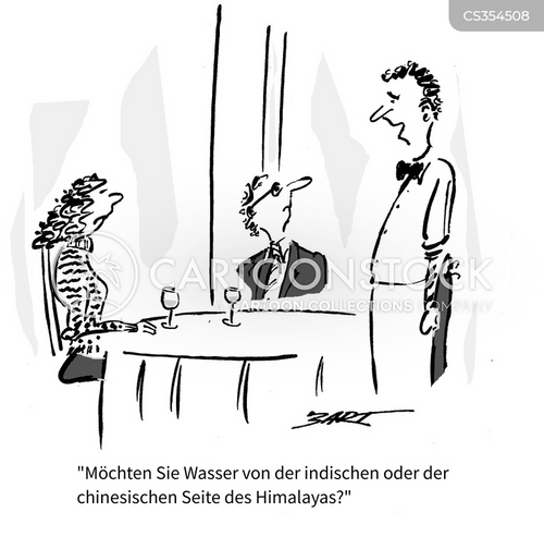 Cartoons und Karikaturen mit Der Himalaya