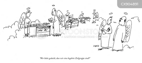 Cartoons und Karikaturen mit Demografie