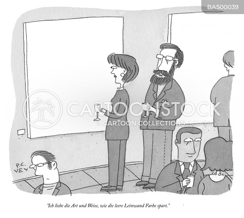 Cartoons und Karikaturen mit Akt