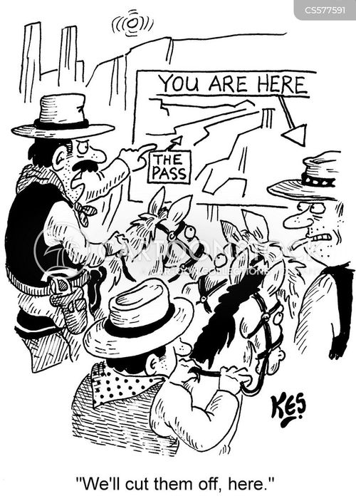 Main Routes Cartoons and Comics - funny pictures from CartoonStock