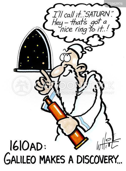 Galileo Galilei Cartoons And Comics Funny Pictures From Cartoonstock