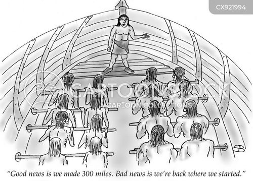 Slave Rowing Cartoons and Comics - funny pictures from CartoonStock