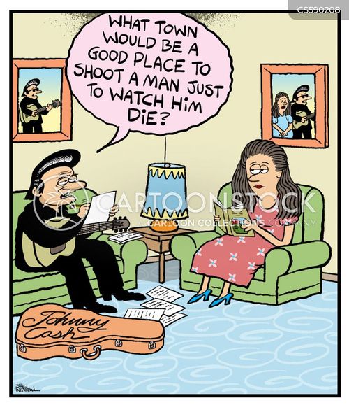 Country Blues Singer Cartoons and Comics - funny pictures from CartoonStock