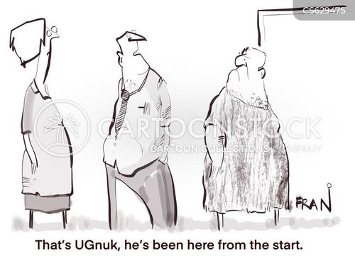 Prehistoric Employee Cartoons and Comics - funny pictures from CartoonStock