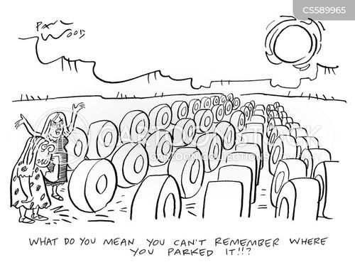 Parking Mastery Cartoons and Comics - funny pictures from CartoonStock