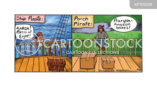 Amazon Package Cartoons and Comics - funny pictures from CartoonStock