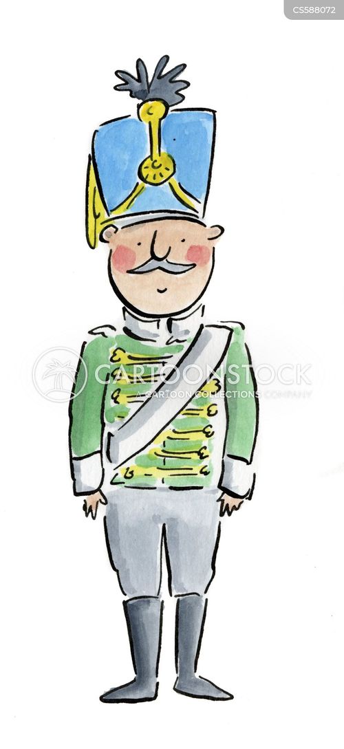 Military Dress Cartoons and Comics - funny pictures from CartoonStock