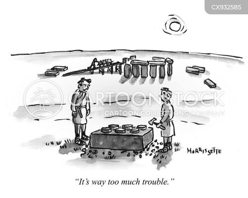 Quarrying Cartoons and Comics - funny pictures from CartoonStock