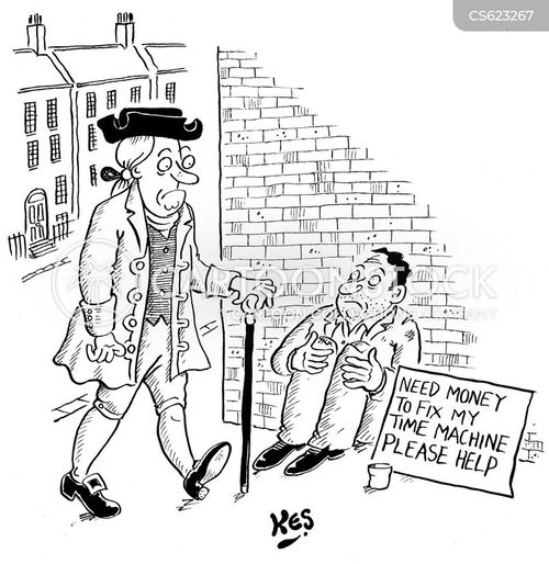 Time Malfunction Cartoons and Comics - funny pictures from CartoonStock