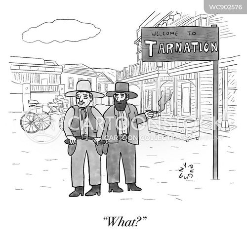 Old West Cartoons and Comics - funny pictures from CartoonStock