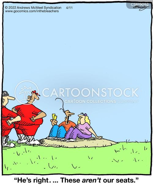 Baseball Stadium Architecture Cartoons and Comics - funny pictures from ...