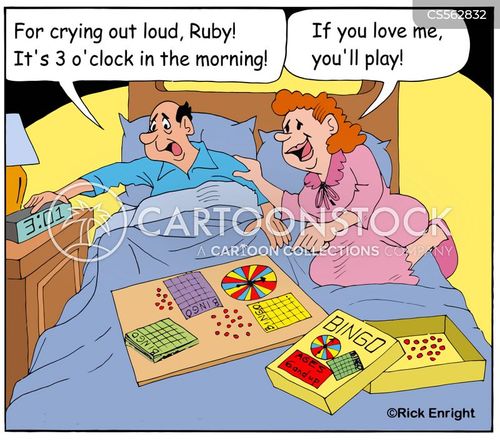 Bingo Game Cartoons and Comics - funny pictures from CartoonStock