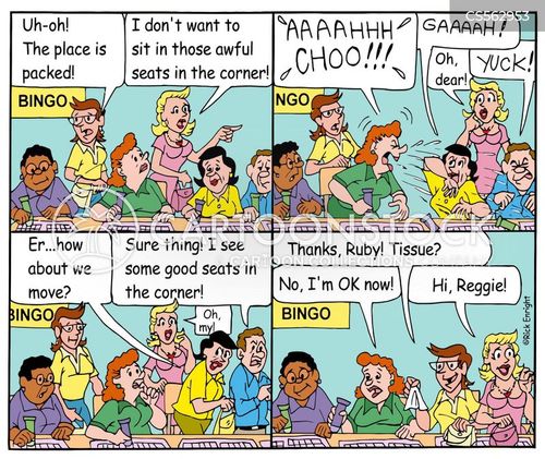 Bingo Machine Cartoons and Comics - funny pictures from CartoonStock