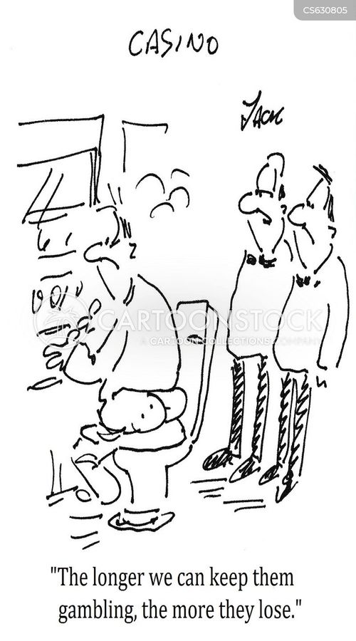 Gambling Addiction Cartoons and Comics - funny pictures from CartoonStock