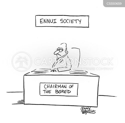 Ennui Cartoons and Comics - funny pictures from CartoonStock