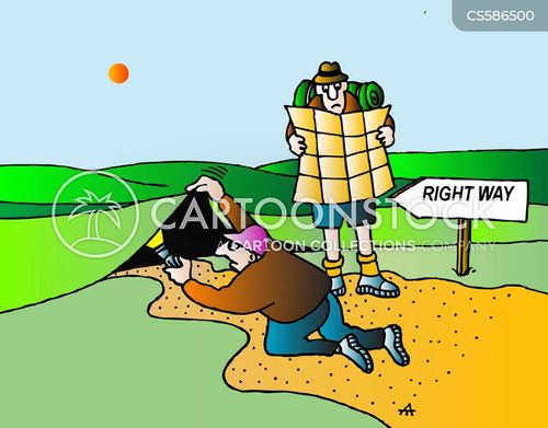 Right Of Way Cartoons and Comics - funny pictures from CartoonStock