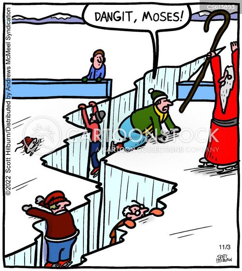 Ice Parting Cartoons and Comics - funny pictures from CartoonStock