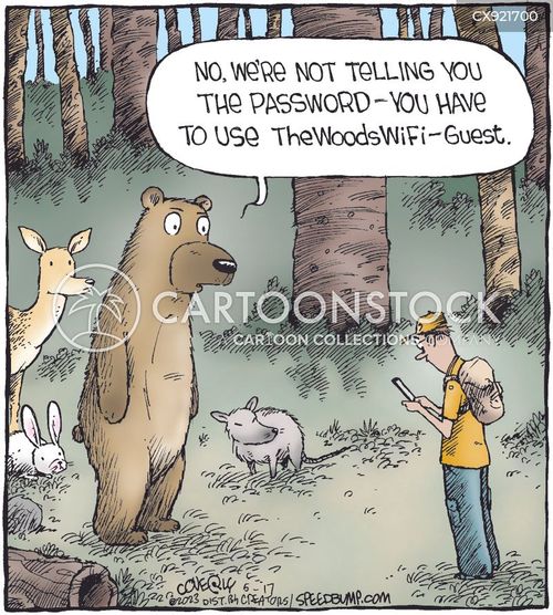 Password Prompt Cartoons and Comics - funny pictures from CartoonStock