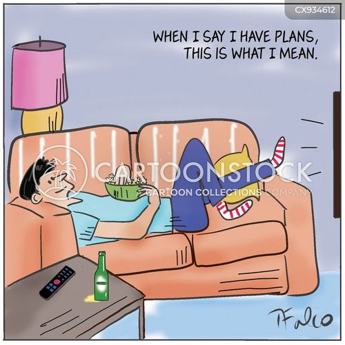 Cozy At Home Cartoons and Comics - funny pictures from CartoonStock
