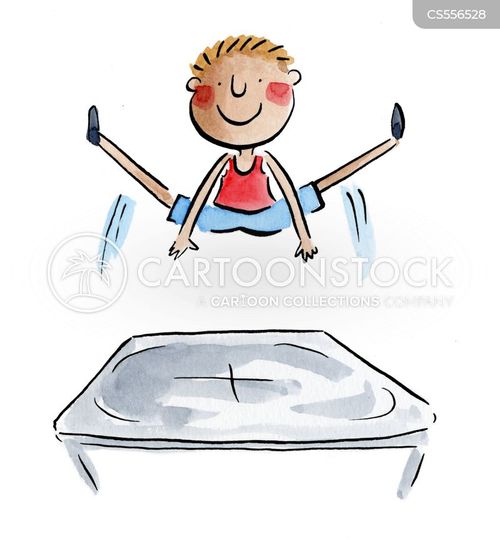 Jumping High Cartoons and Comics - funny pictures from CartoonStock
