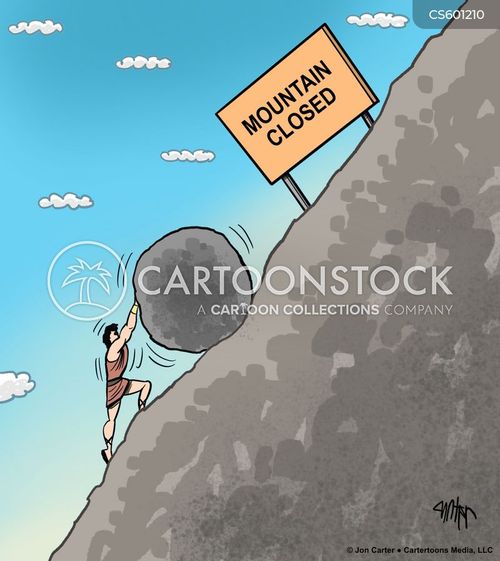 Blocked Path Cartoons and Comics - funny pictures from CartoonStock