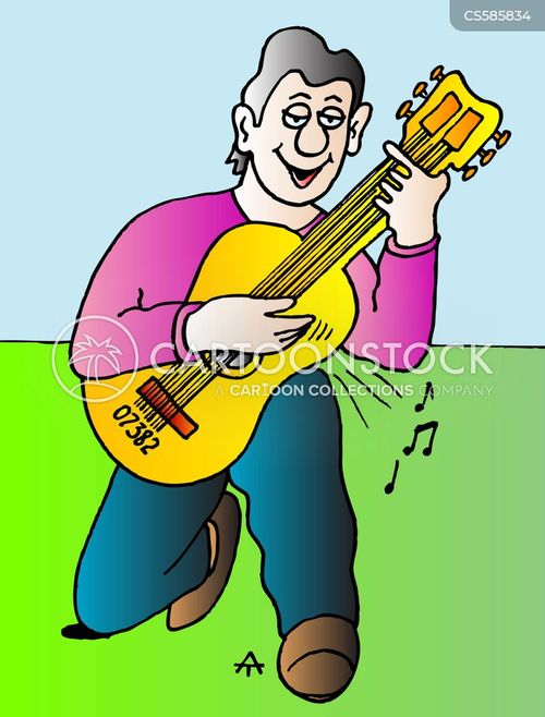 Play Music Cartoons and Comics - funny pictures from CartoonStock