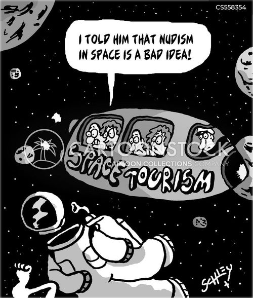 Space Tourist Cartoons and Comics - funny pictures from CartoonStock