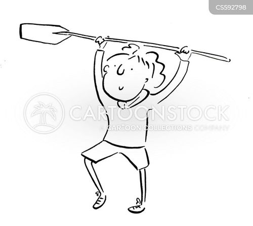 Paddleboard Cartoons and Comics - funny pictures from CartoonStock