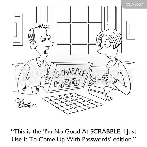 Scrabble Player Cartoons and Comics - funny pictures from CartoonStock