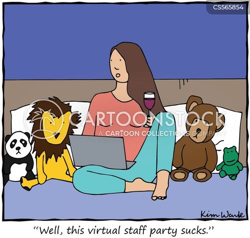 Staff Party Cartoons and Comics - funny pictures from CartoonStock