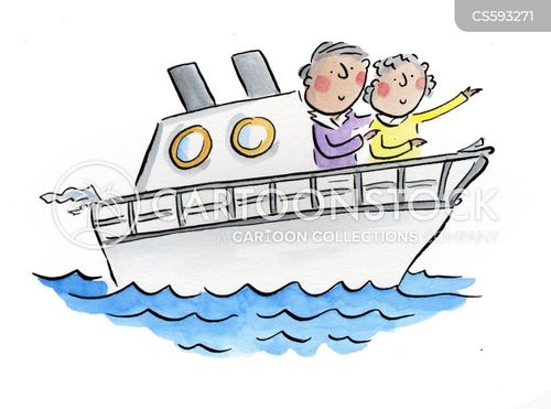Ocean Travel Cartoons and Comics - funny pictures from CartoonStock