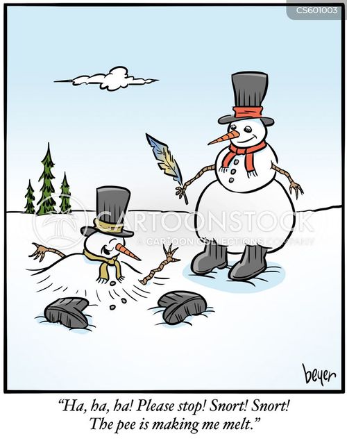 Melting Snowman Cartoons and Comics - funny pictures from CartoonStock