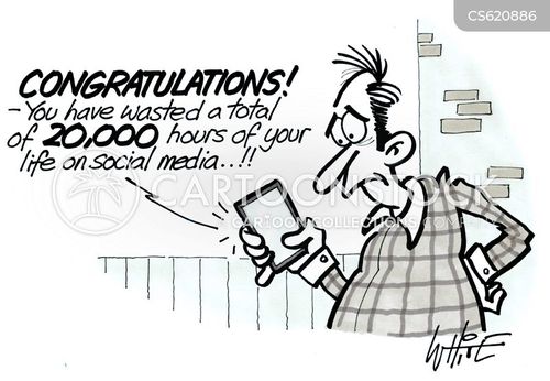 Scree Addict Cartoons and Comics - funny pictures from CartoonStock