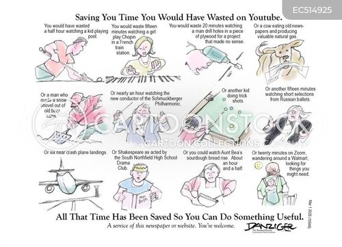 Saving Time Cartoons and Comics - funny pictures from CartoonStock