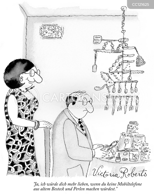 Cartoons und Karikaturen mit Diy-handwerk