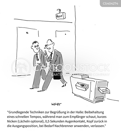 Cartoons und Karikaturen mit Netiquette