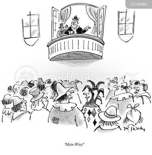 Cartoons und Karikaturen mit Origineller Inhalt