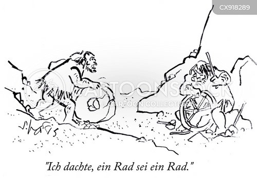 Cartoons und Karikaturen mit Erfindung Und Entdeckung