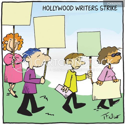 Writers Guild Of America Cartoons and Comics - funny pictures from ...