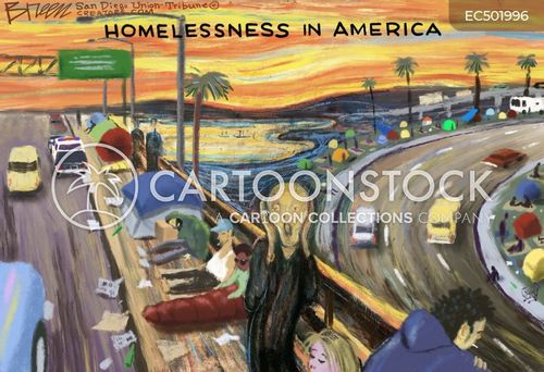 Homeless Crisis Cartoons and Comics - funny pictures from CartoonStock