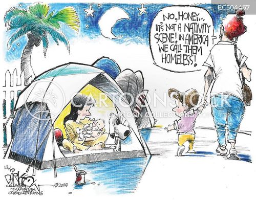 Homelessness Crisis Cartoons and Comics - funny pictures from CartoonStock