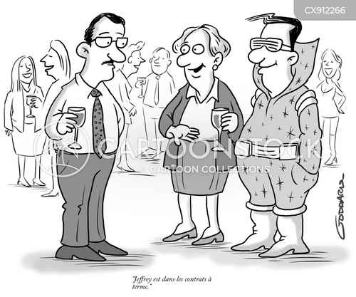 Dessins humoristique et caricaturés avec Marché Des Contrats À Terme