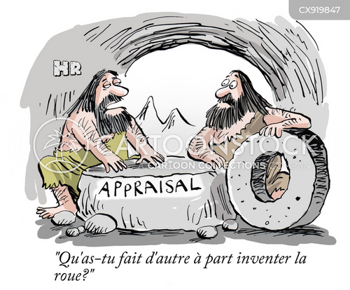 Dessins humoristique et caricaturés avec Évaluations De La Performance