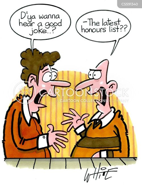 Honour List Cartoons and Comics - funny pictures from CartoonStock