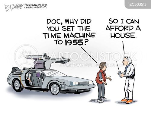 Back To The Future Cartoons and Comics - funny pictures from CartoonStock