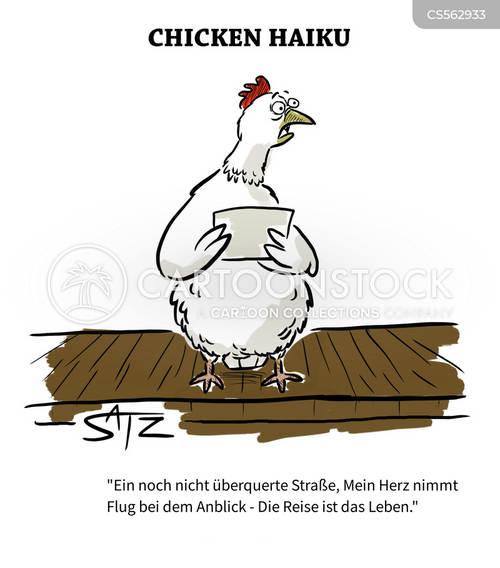 Cartoons und Karikaturen mit Dichter