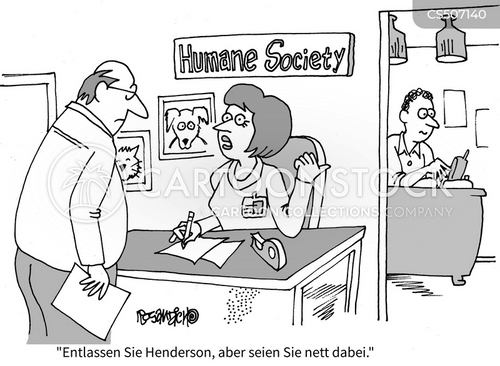 Cartoons und Karikaturen mit Humane Gesellschaft